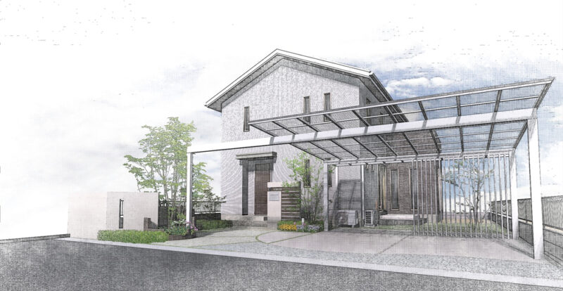 エクステリア施工事例 NO.1747336「ユニバーサルデザインの外構」岡山県のエクアライブ推奨店 株式会社 美興プランニング｜エクステリア ...