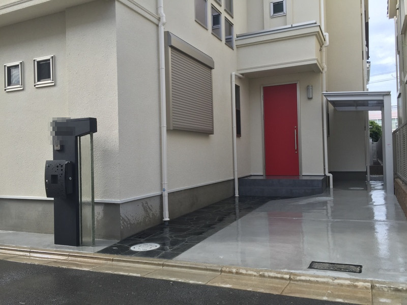 エクステリア施工事例 NO.1747187「玄関ドアにインパクトのある家」大阪府のエクアライブ推奨店 株式会社 フジ・エクステリア ...